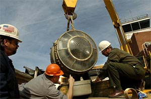 Roanoke Airport Retires Old Beacon Light; Terminal Slated for ...