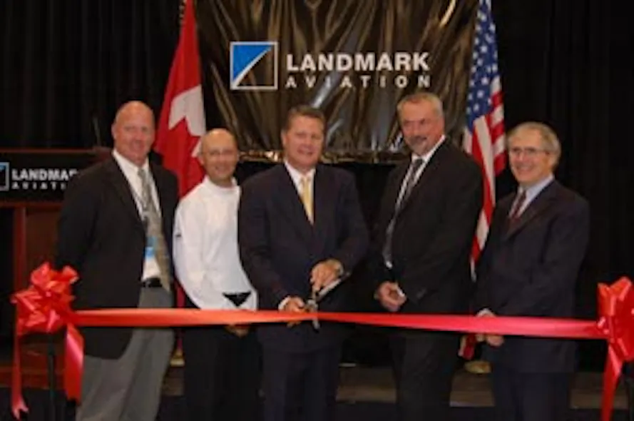 Landmark Aviation Unveils Renovated Hangar and Lounge At Toronto ...