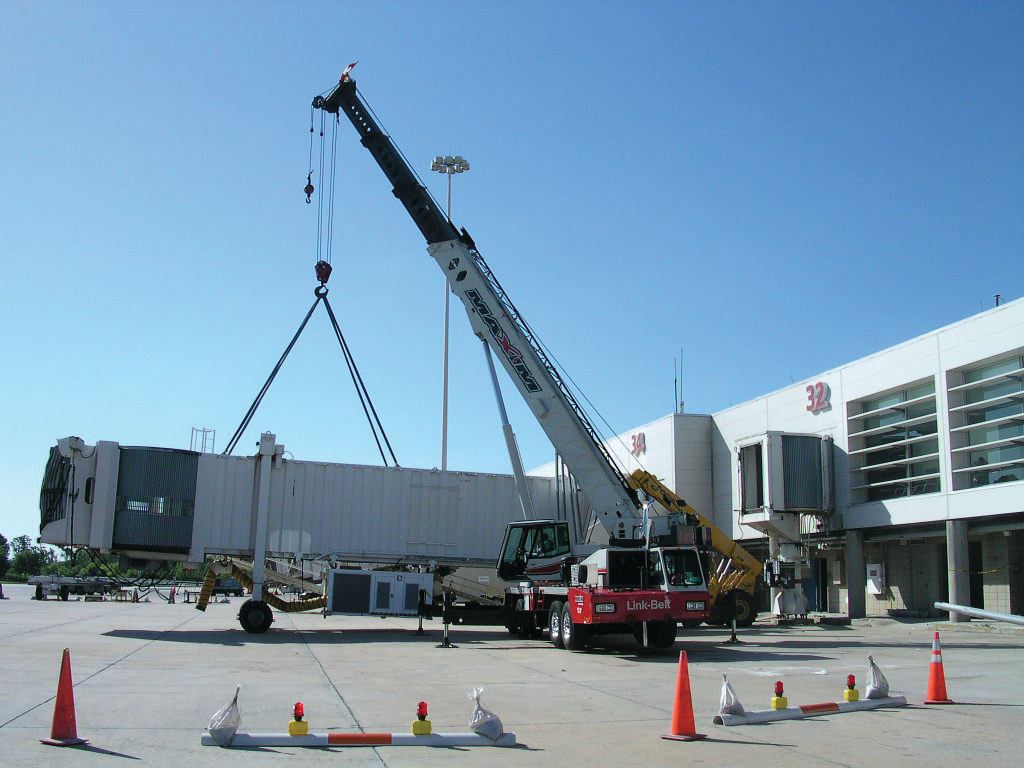 Passenger Boarding Bridge Refurbishment & Installation | Aviation Pros