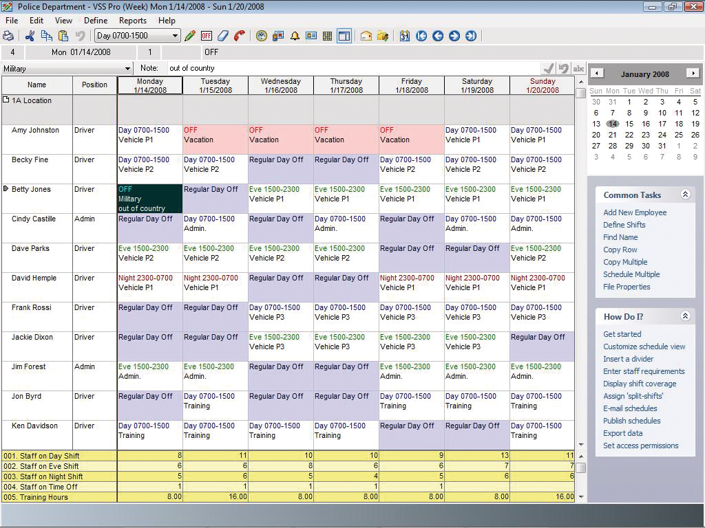 Staff Scheduler Pro | Aviation Pros