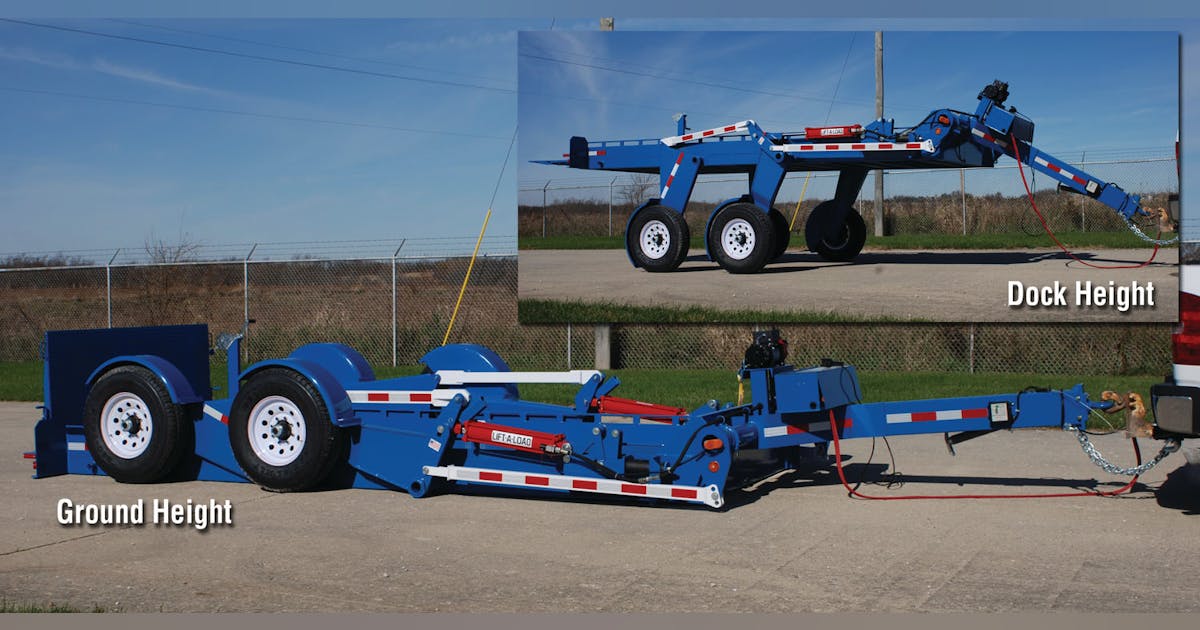 Lift-a-Load Elevating Platform Trailer | Aviation Pros Lift-a-Load Elevating Platform Trailer | Aviation Pros