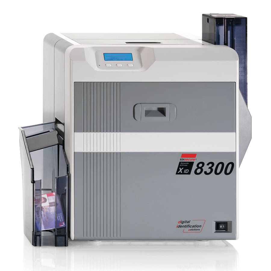 EDIsecure XID 8300 Retransfer ID Card Printer | Aviation Pros