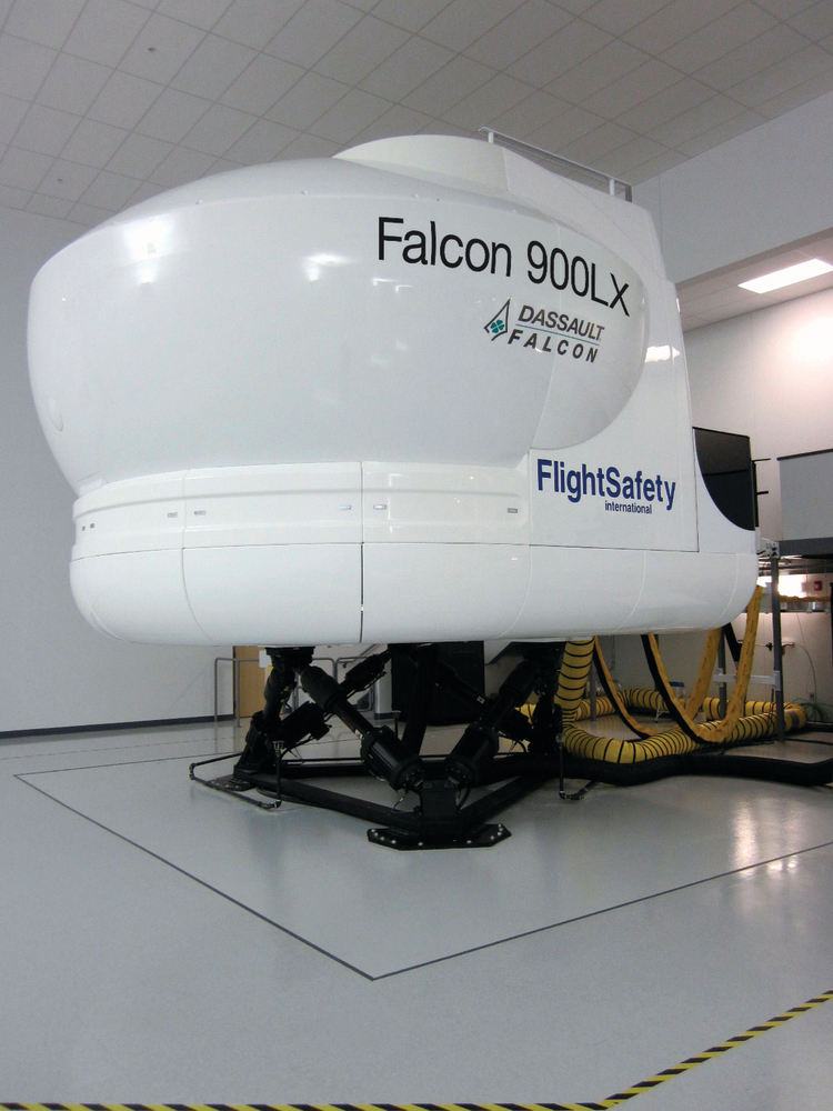 FlightSafety’s New Dassault Falcon 900 EASy Series Aircraft Simulator ...
