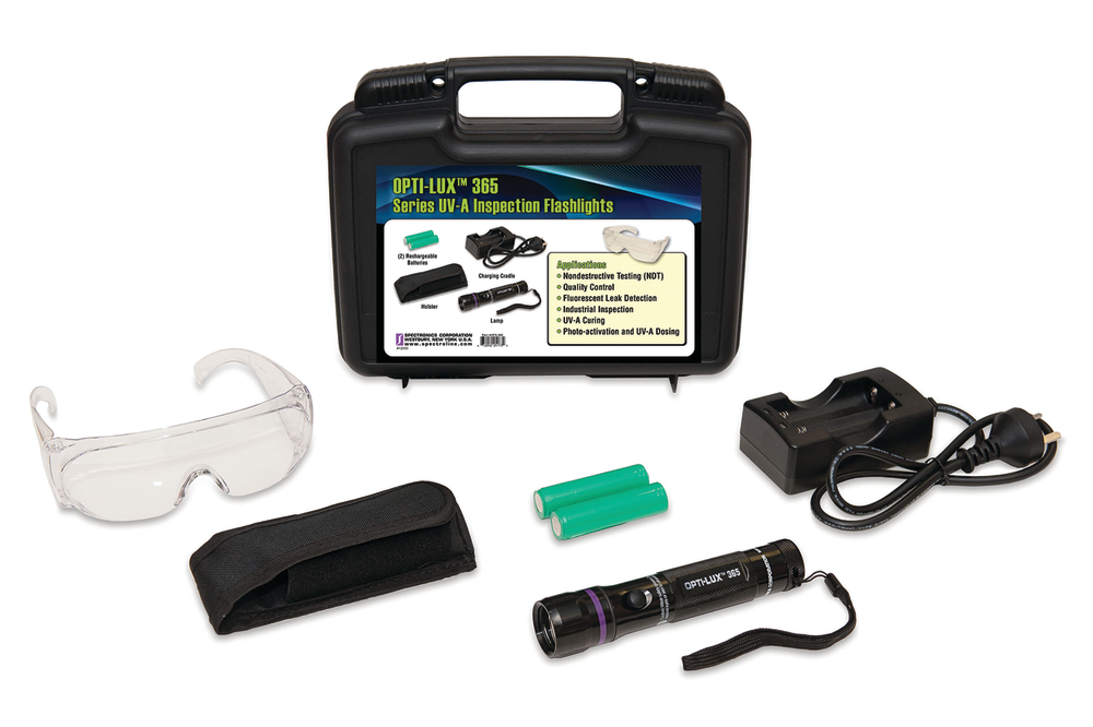 Spectroline Enhanced UV LED Leak Detection Flashlight | Aviation Pros