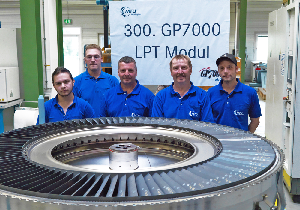 GP7000: MTU Aero Engines Hands Over the 300th Modules for the Engine ...