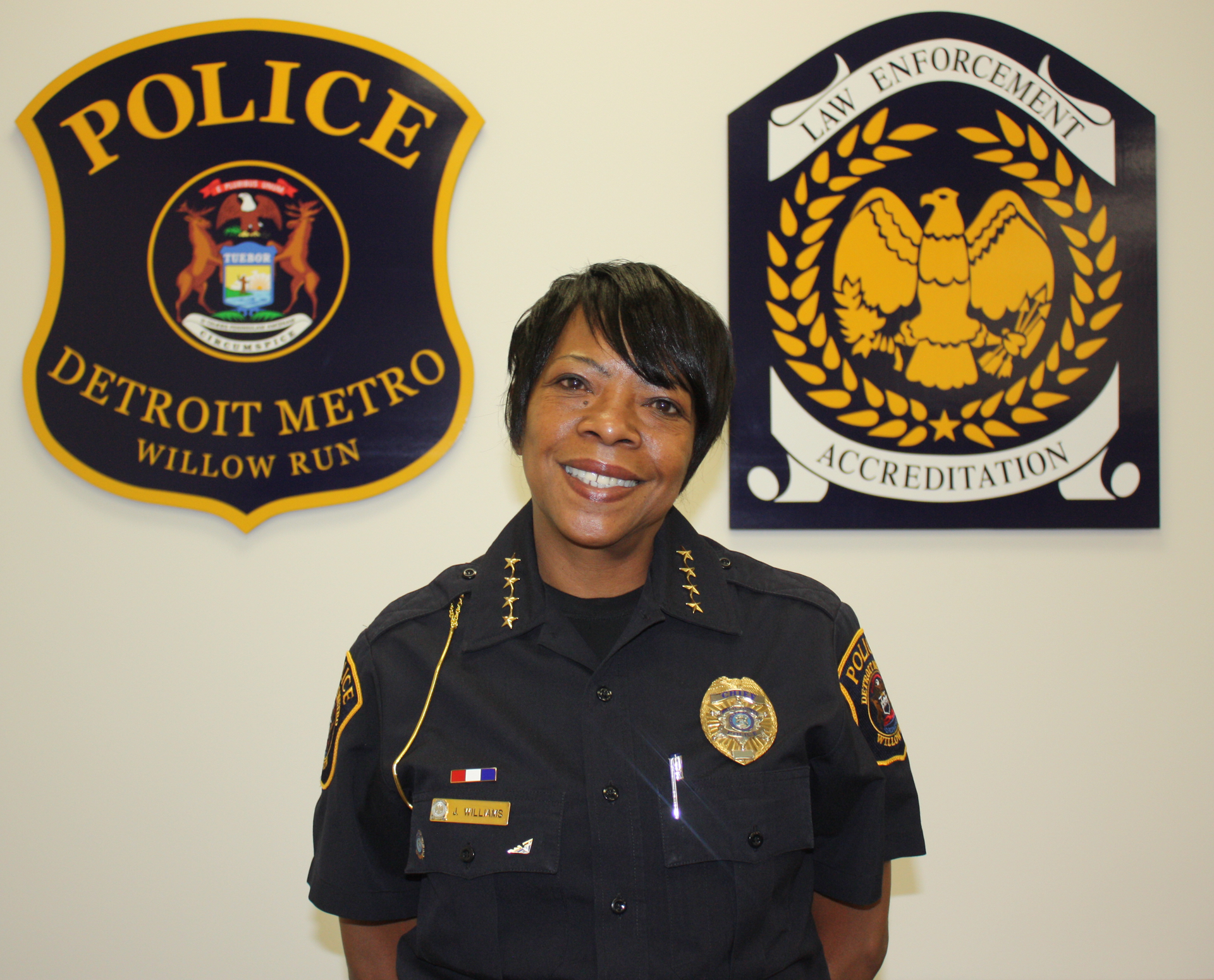Jennifer Williams Sworn In As The First Woman Police Chief Of Wayne ...