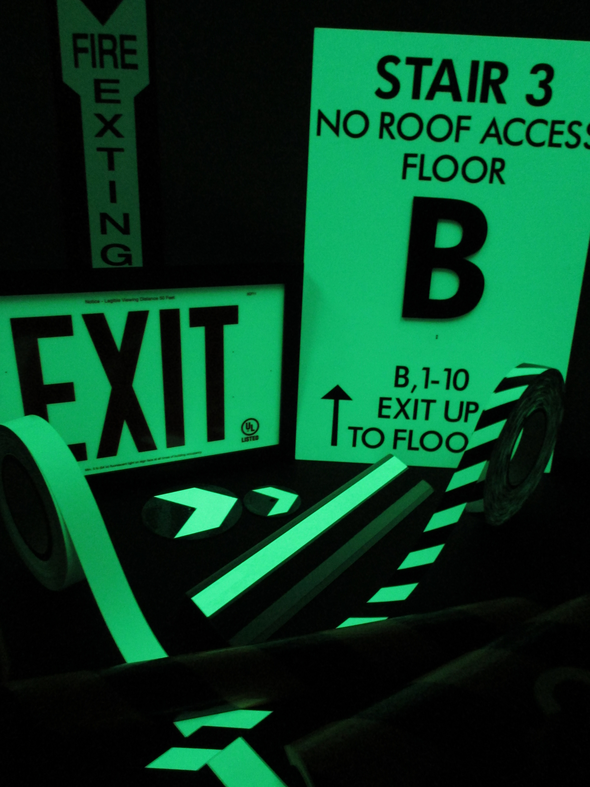 Exit Signs and Egress Path Markings | Aviation Pros