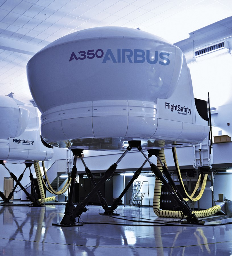 FlightSafety Has Delivered an Airbus A350 XWB Full Flight Simulator to ...