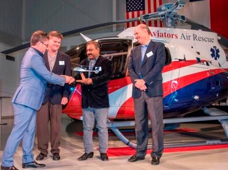 AMGH, Aviators Air Rescue take delivery of Airbus Helicopters H130 to ...