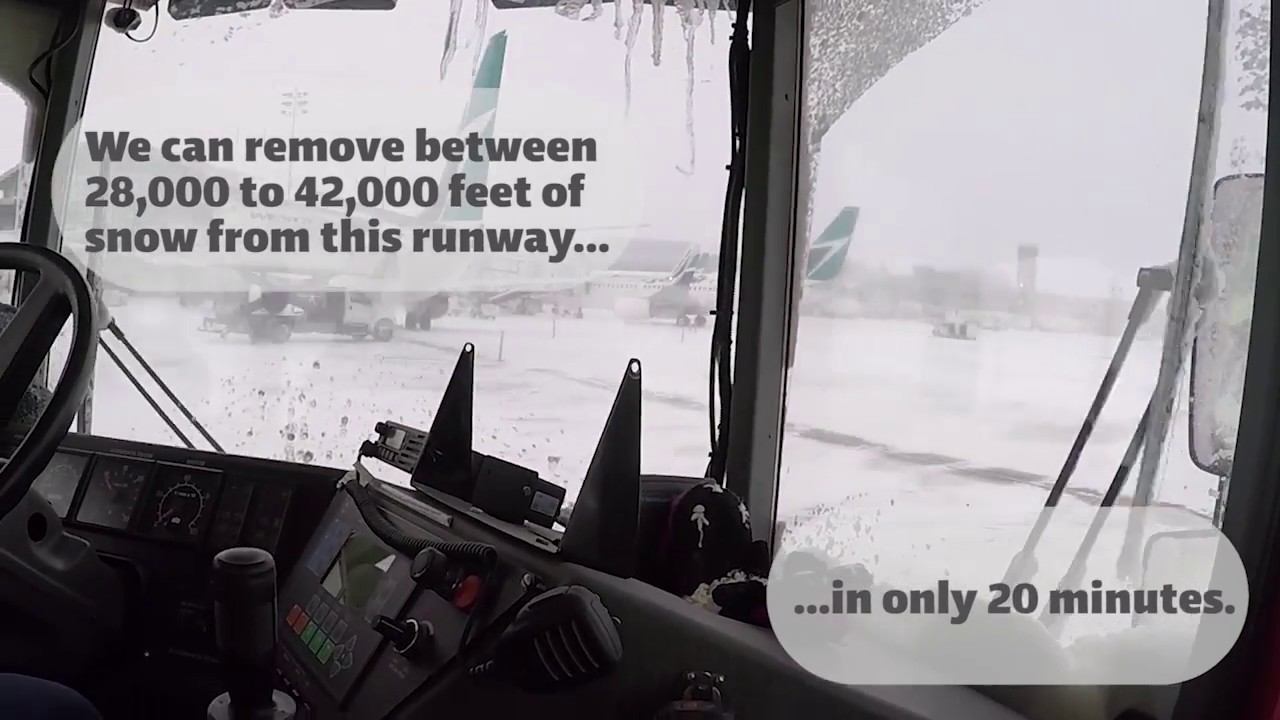 Airside Snow Operations at YYC Calgary International Airport | Aviation ...