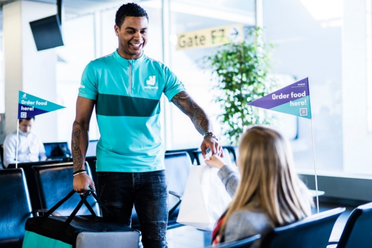 HMSHost International, Amsterdam Airport Schiphol and Deliveroo start ...