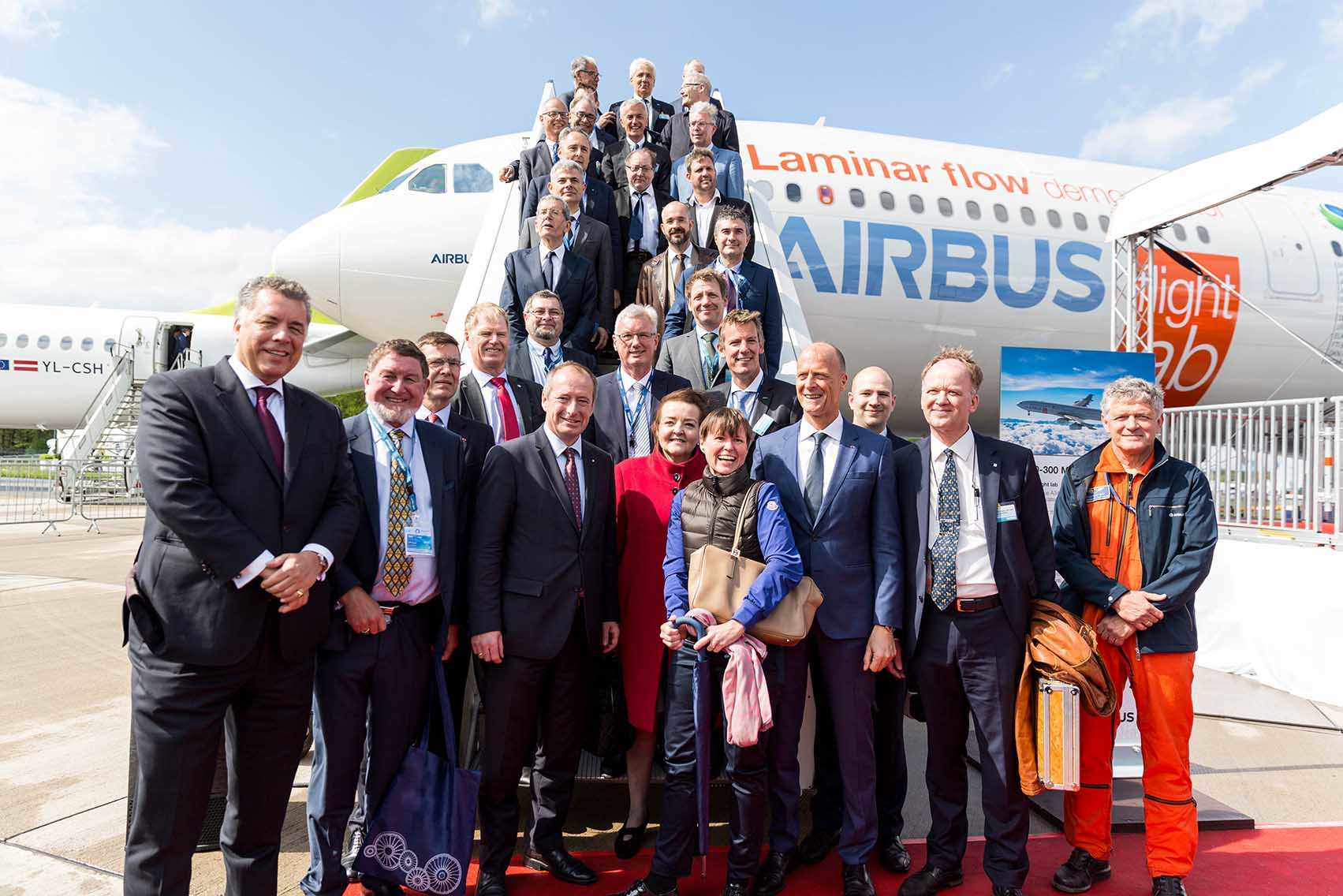 Airbus presents ‘Flight Lab’ BLADE test aircraft to EU Clean Sky ...