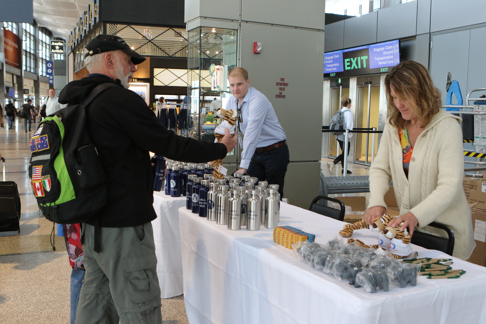 Airport brings Earth Day to passengers at Barbara Jordan Terminal ...