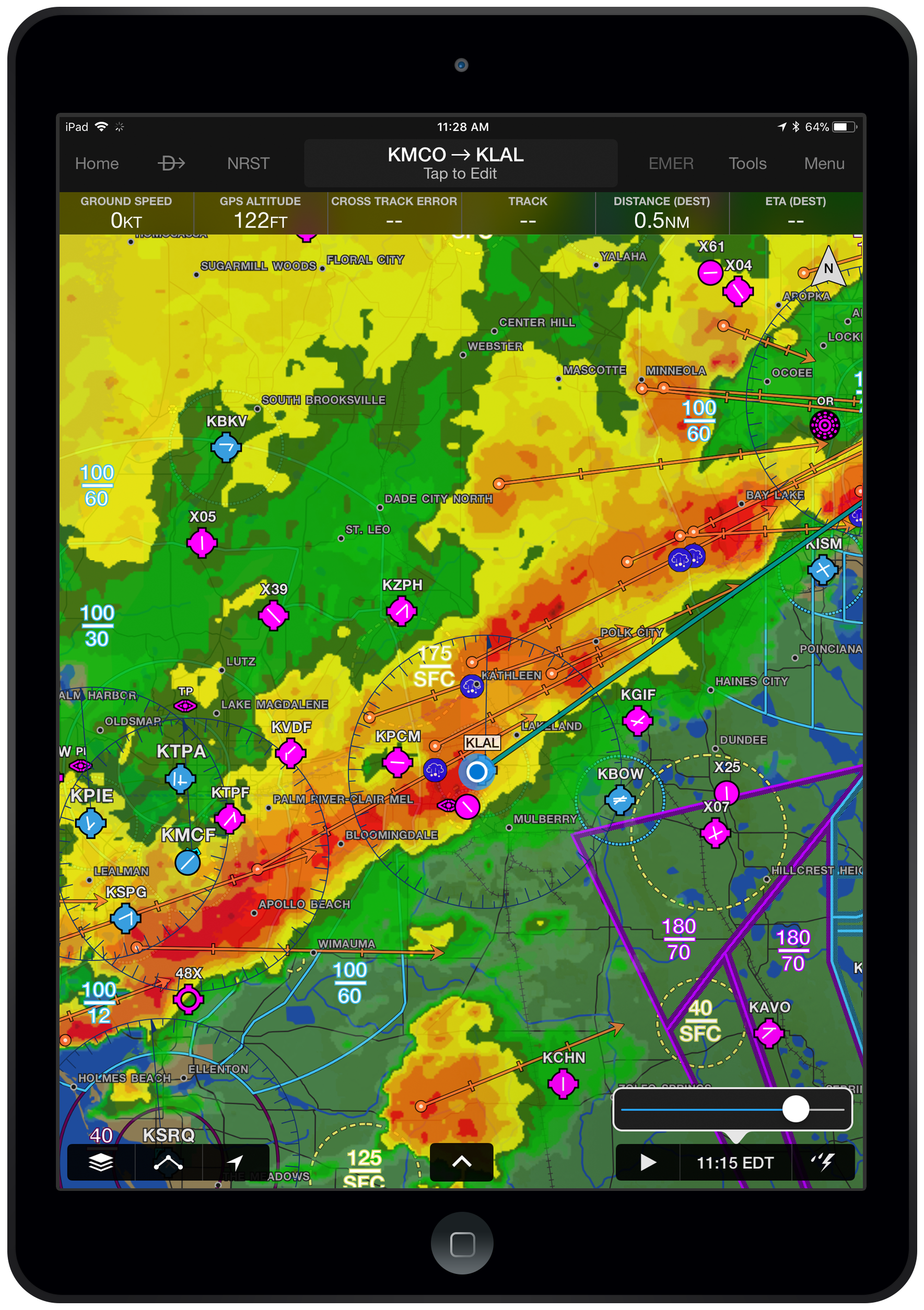 Garmin Pilot iOS Incorporates New Weather Features, Airspace Alerting ...