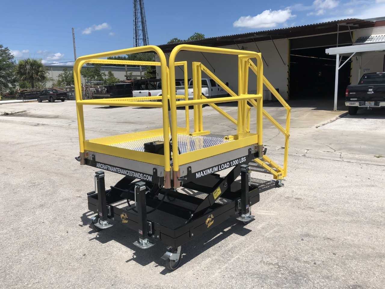 Bison Aircraft Maintenance Stand | Aviation Pros