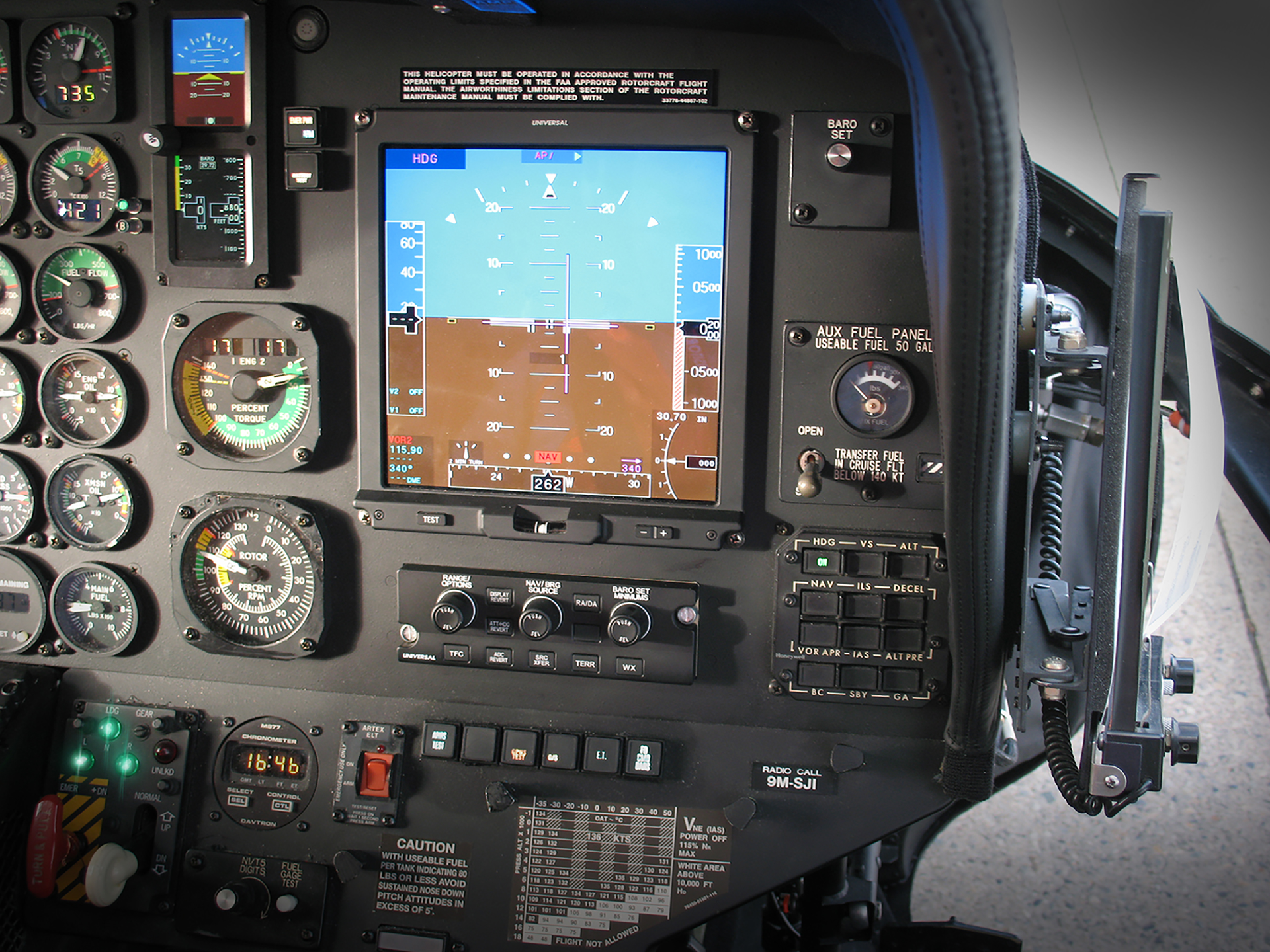 Heli-One Receives STC Approval for Universal Avionics Flight Deck ...