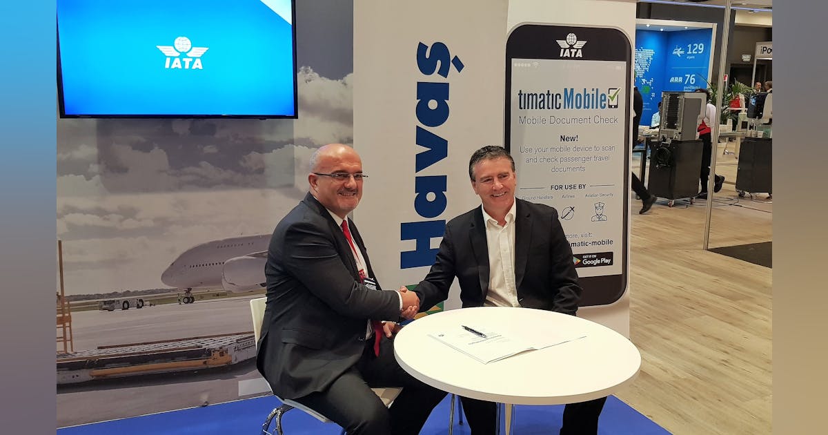 Havaş Shakes Hands With Iata On Timatic Mobile App Aviation Pros