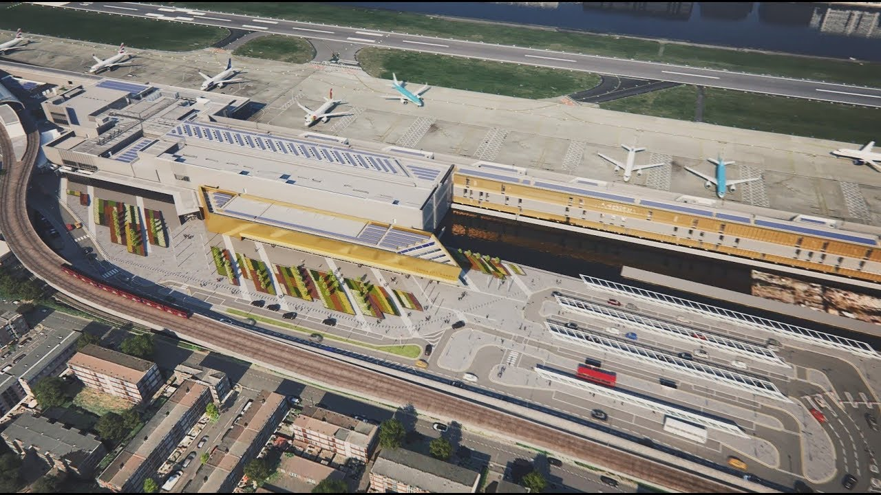 Fly-Through Animation of Future Passenger Experience at London City ...
