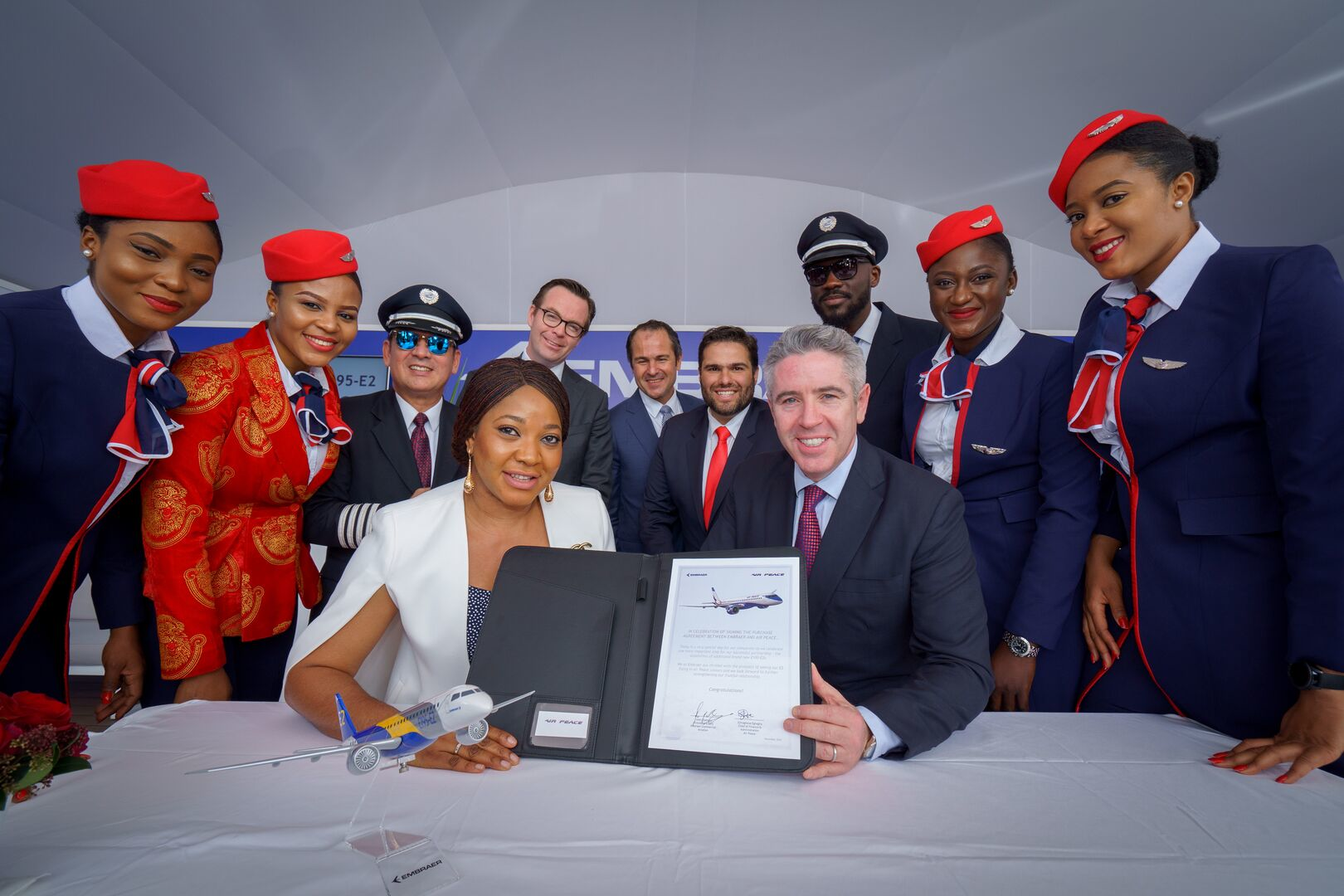 Air Peace Signs a Firm Order for Three additional E195-E2 Jets ...