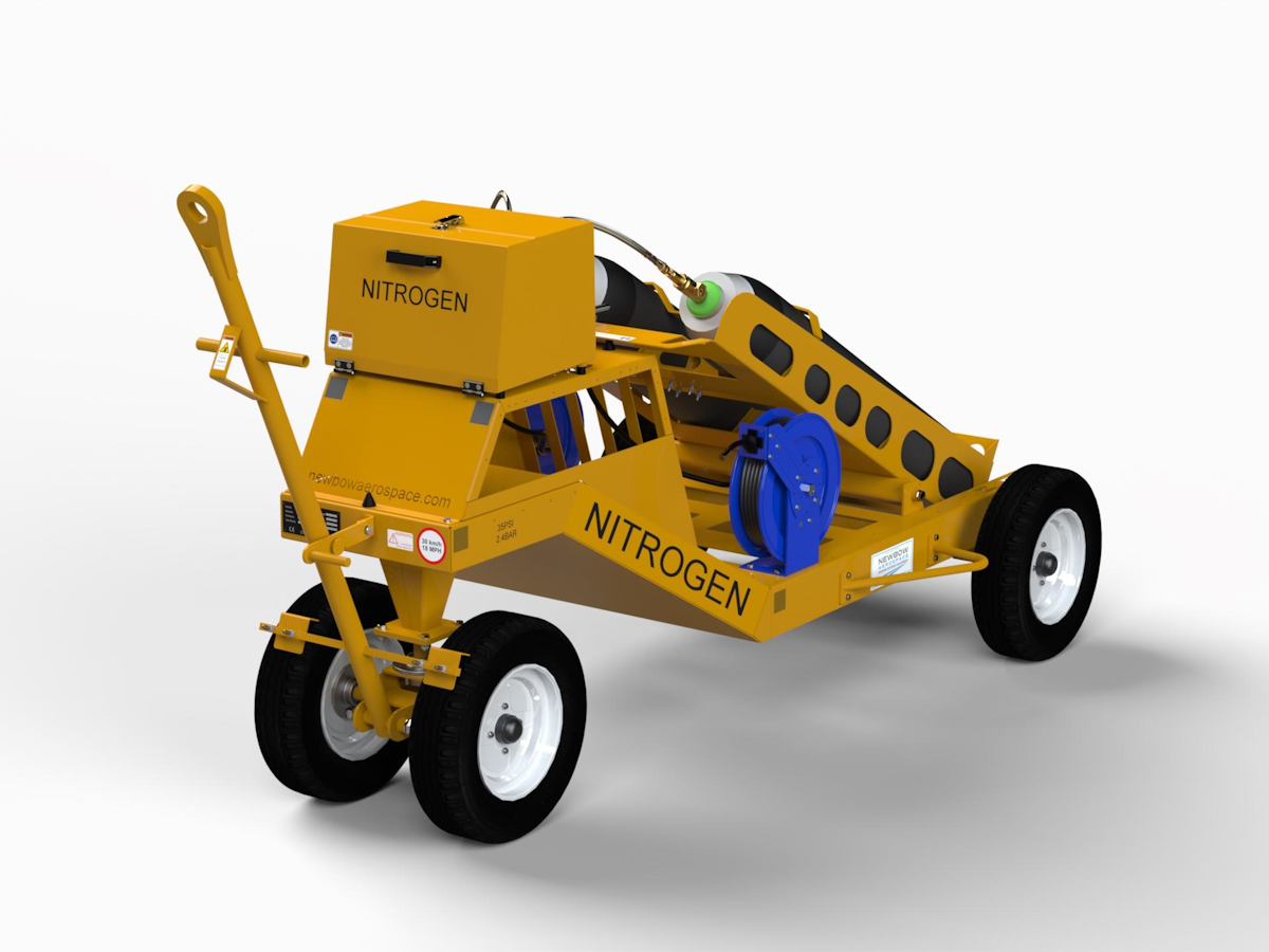 Easy-Load Nitrogen Service Carts From: Newbow Aerospace Ltd. | Aviation ...
