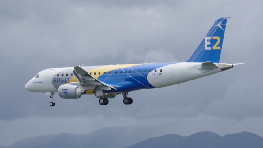First E175-E2 Jet Completes its Maiden Flight | Aviation Pros