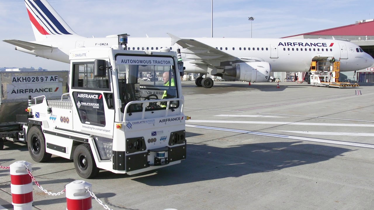 A World First – an Autonomous Baggage Tractor Tested in Real Conditions ...