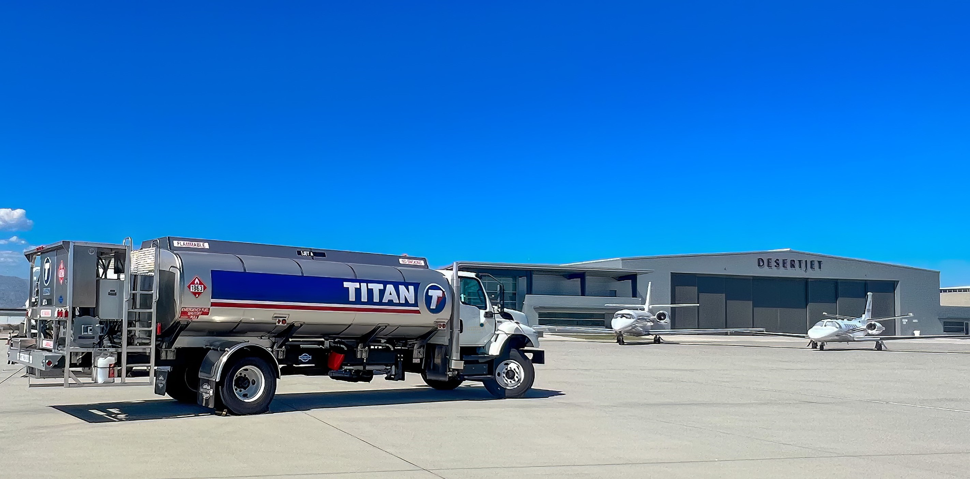 FBO Desert Jet Center Partners with TITAN Aviation Fuels and Launches ...