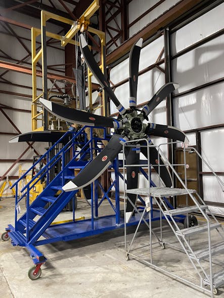 C130 Propeller Maintenance Stand | Aviation Pros