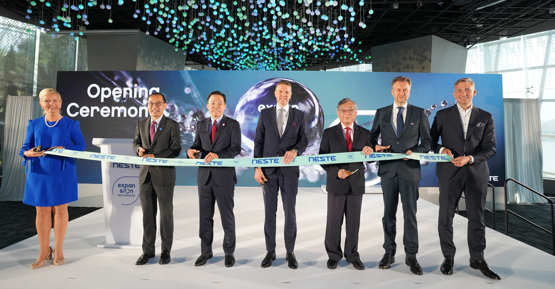 Neste Celebrates the Opening of the Singapore Expansion and Establishes ...