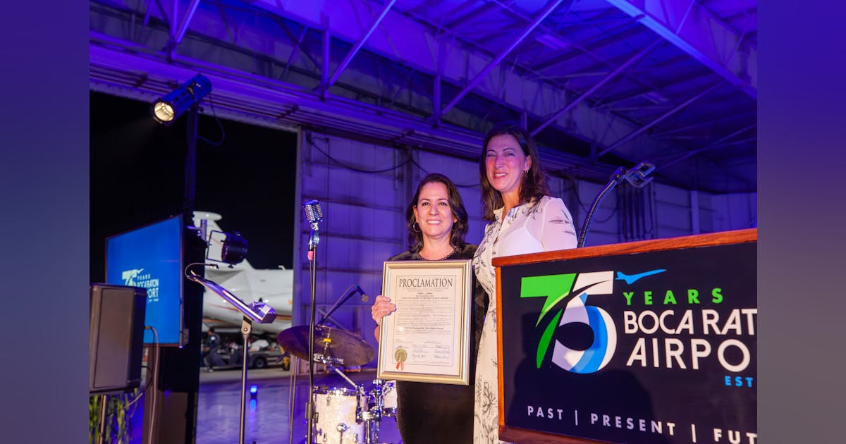 Boca Raton Airport Hosts Memorable Dinner & Reception to Honor 75th ... Boca Raton Airport Hosts Memorable Dinner & Reception to Honor 75th ...