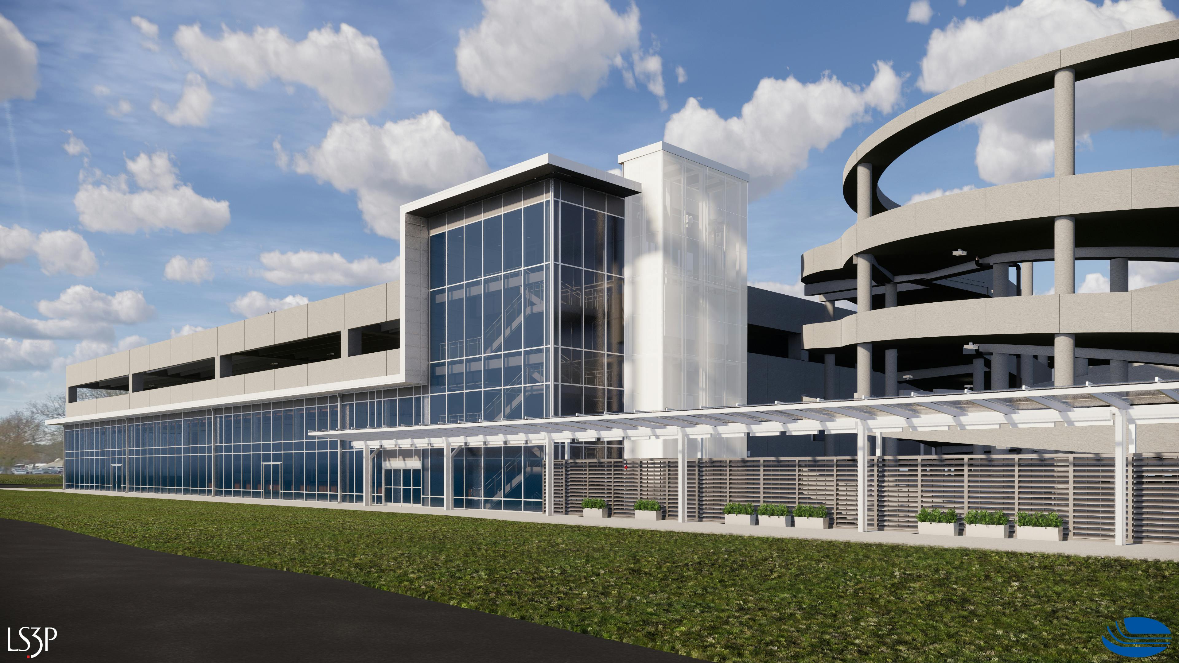 GSP Breaks Ground on New Parking Garage and Consolidated Rental Car ...
