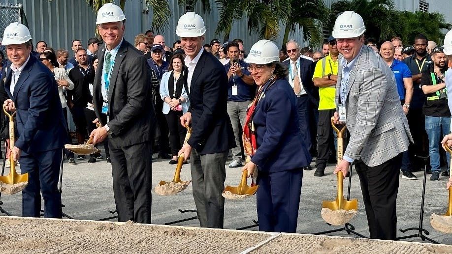 AAR Breaks Ground on MRO Facility Expansion in Miami | Aviation Pros