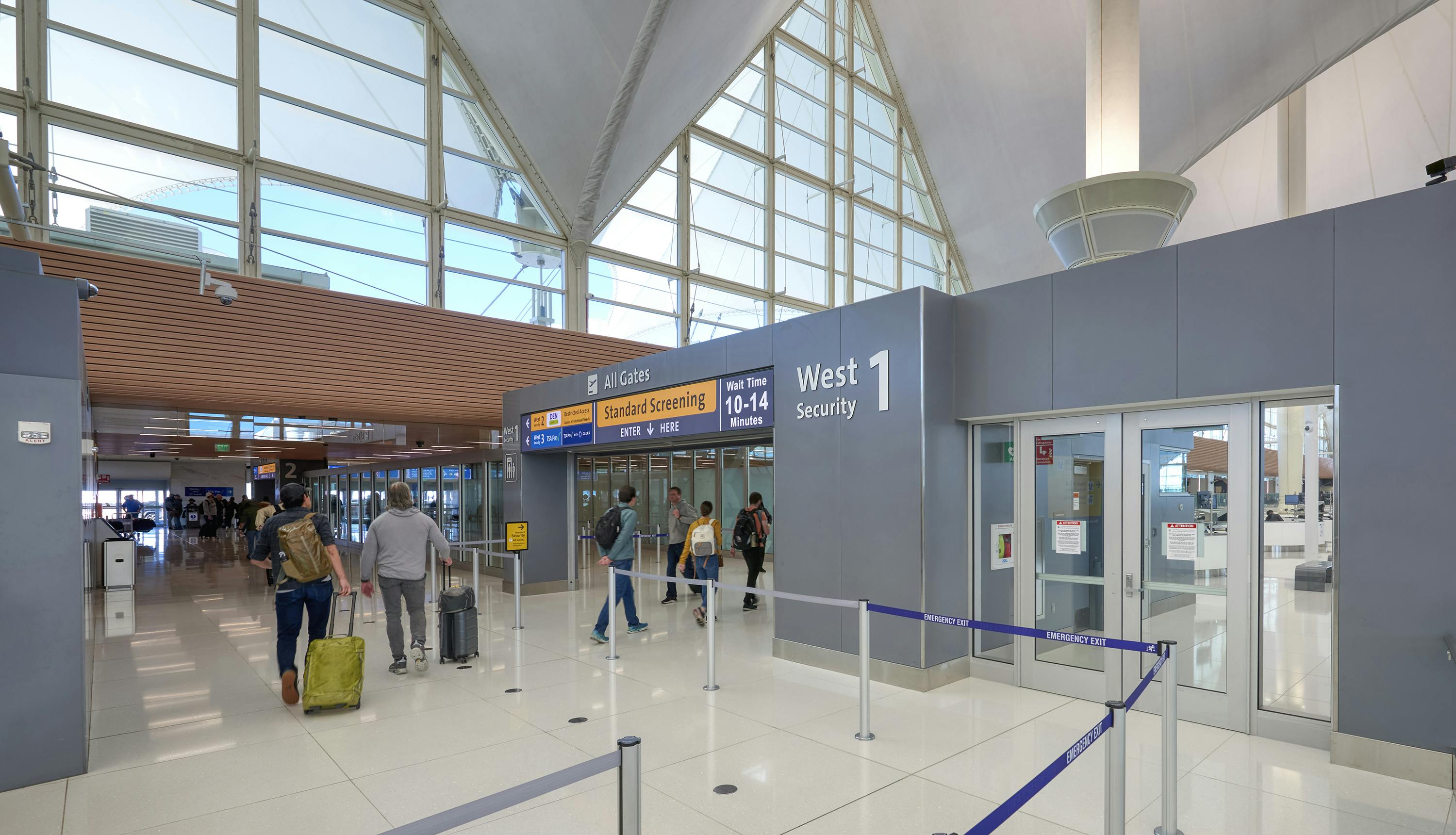 Denver International Airport Opens New West Security Checkpoint ...