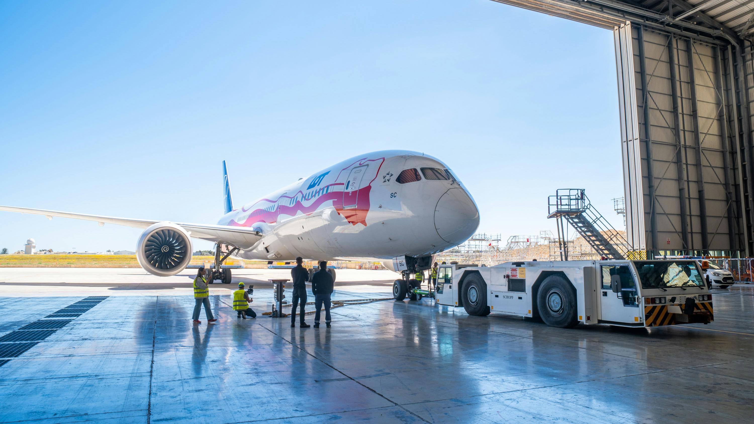 Lufthansa Technik Malta Completes Its First Dreamliner Layover ...