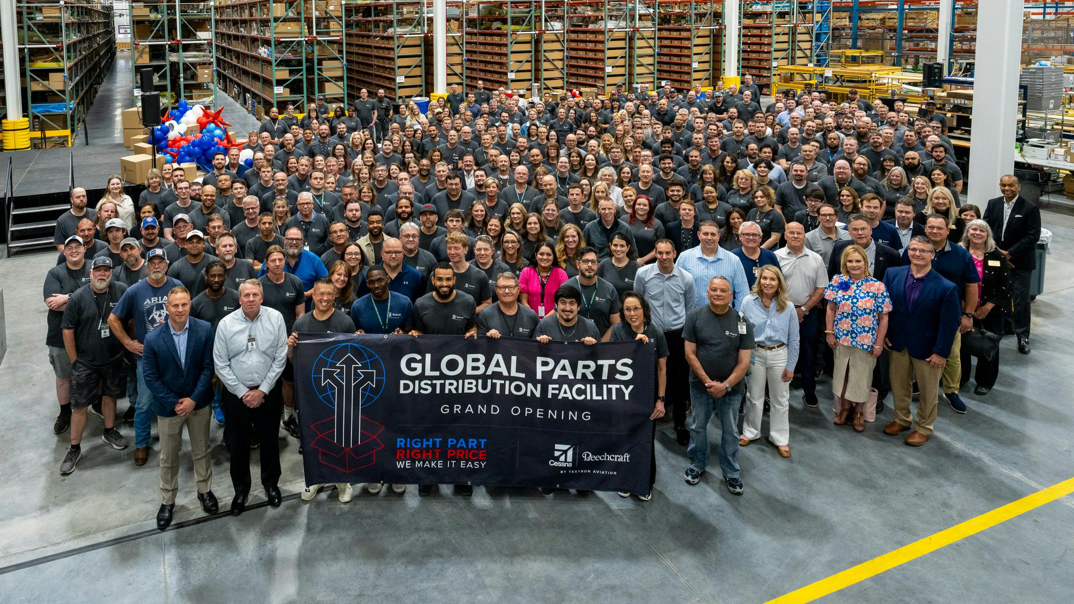 Textron Aviation Unveils Expanded Global Parts Distribution Facility ...