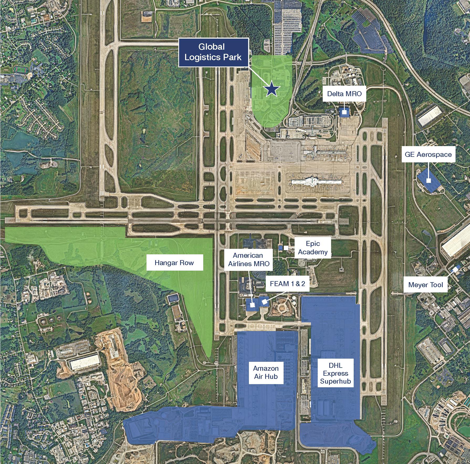 First Site at CVG Airport Global Logistics Park Breaks Ground ...