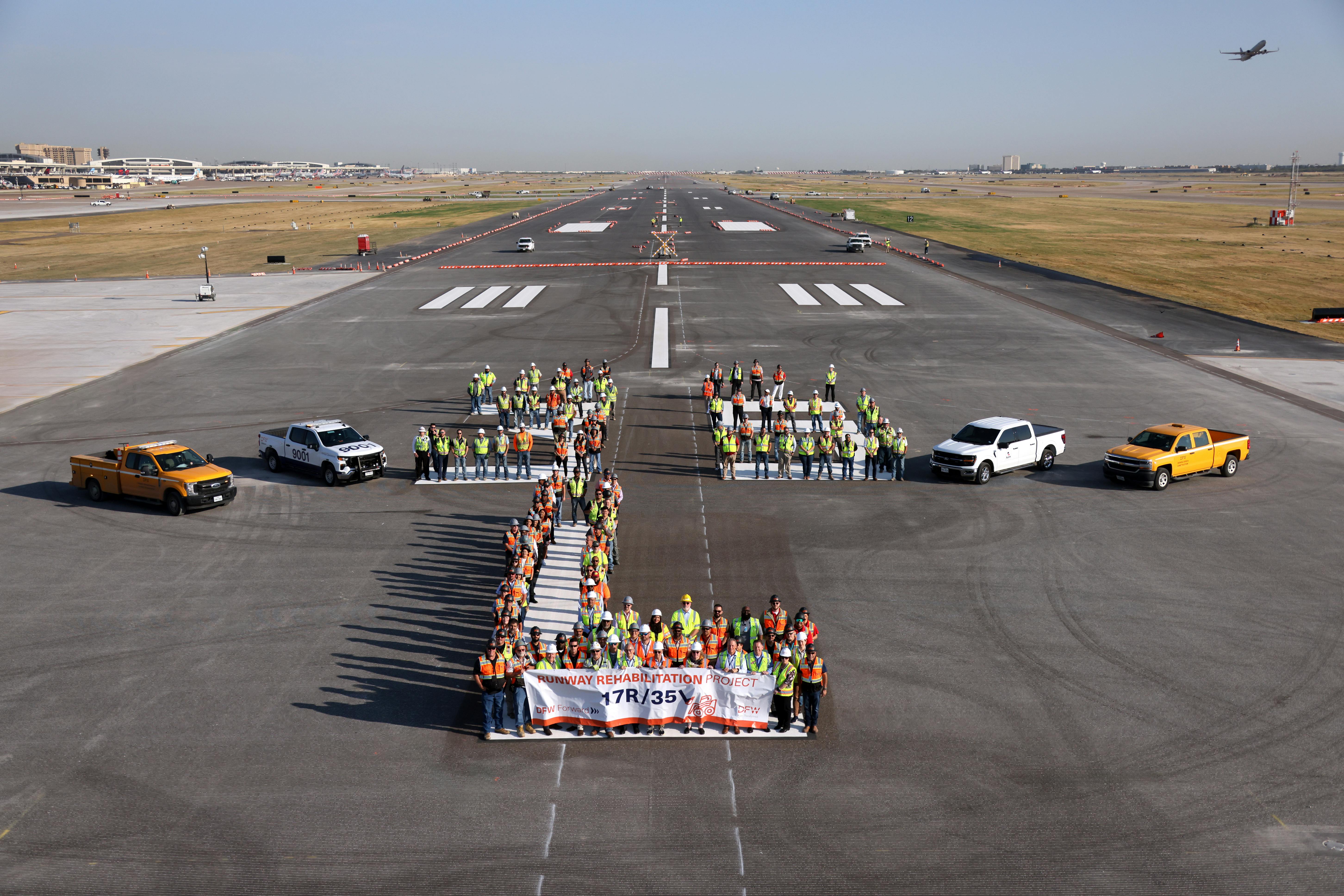 DFW Airport Completes Major Runway Rehabilitation Project Ahead of ...