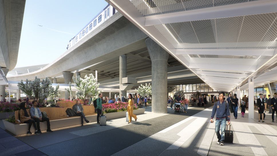 Port Authority and JFK Millennium Partners Unveil Exterior Medallion ...