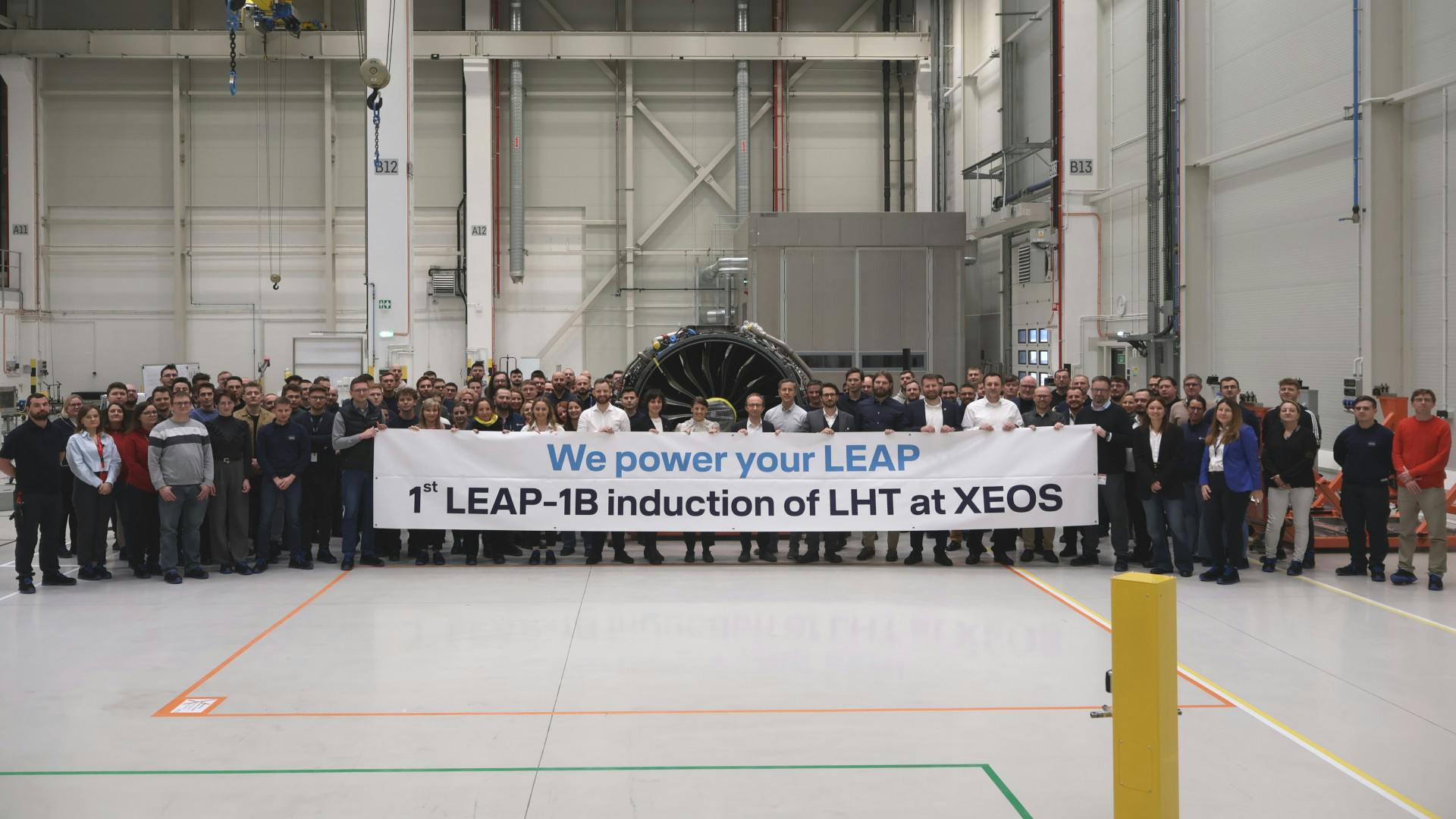 Lufthansa Technik Inducts First LEAP Engine at XEOS in Poland | Aviation Pros