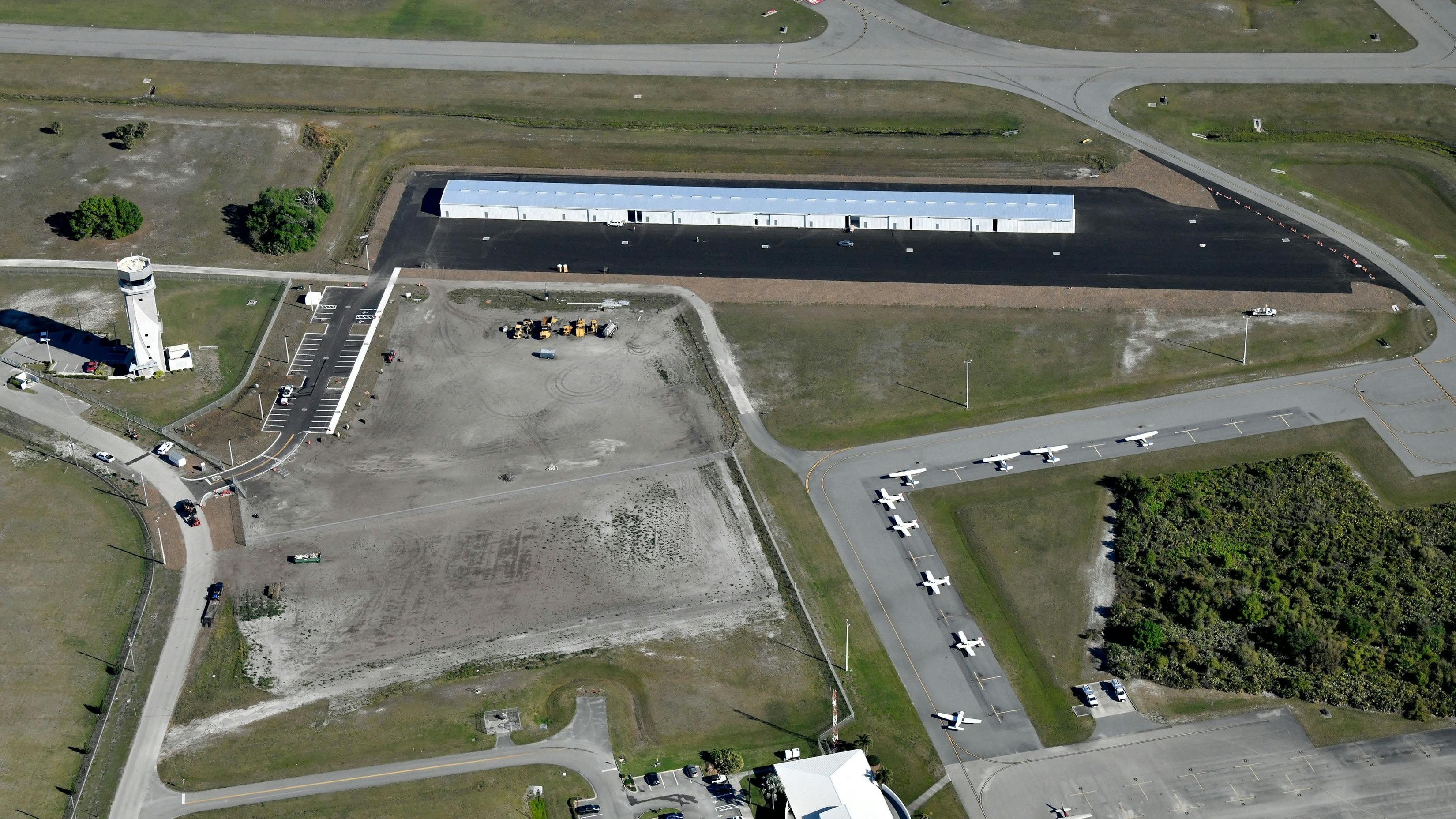 Sheltair MLB Welcomes New T-Hangars to Support the General Aviation ...