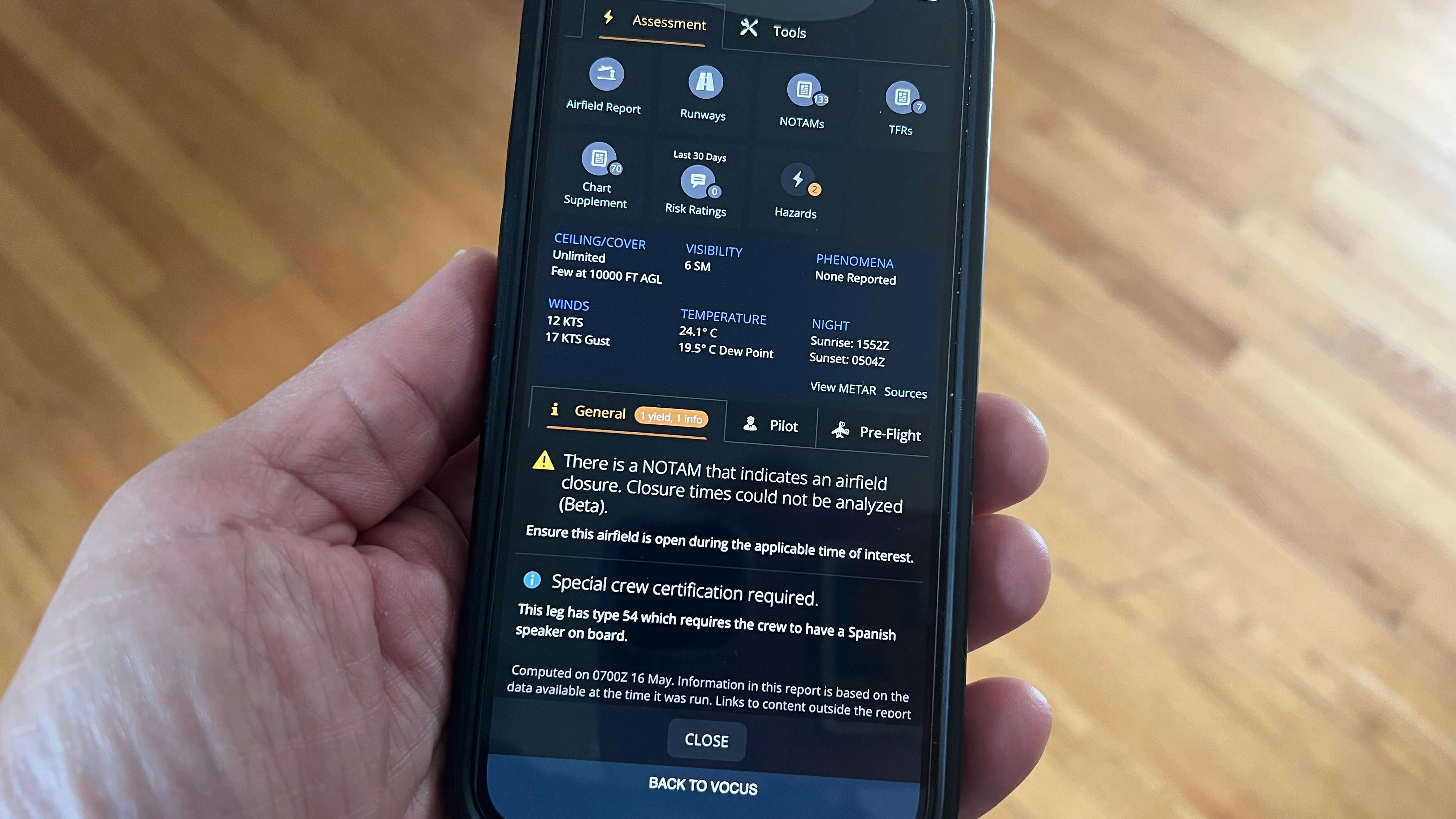 Polaris Aero’s VOCUS FlightRisk is Now Available for Collins Aerospace’s ARINCDirect Flight ...