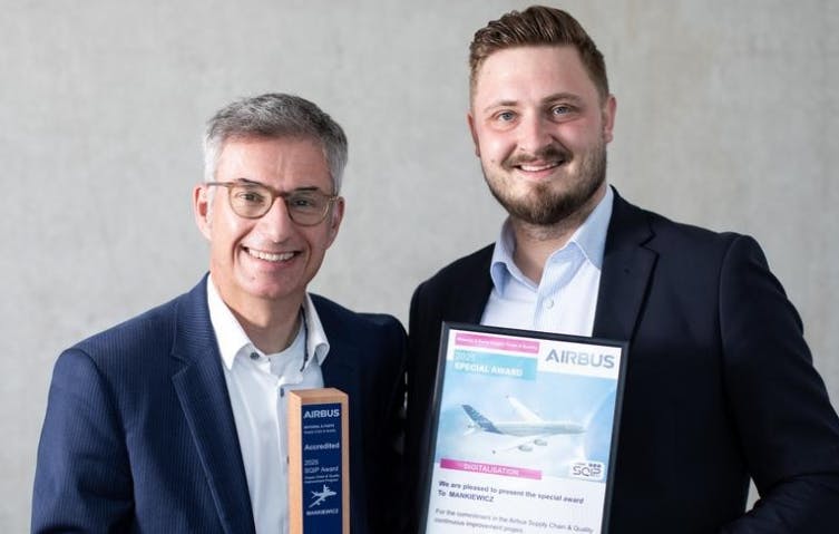 Mankiewicz Coatings Receives Two Airbus Supplier Awards | Aviation Pros