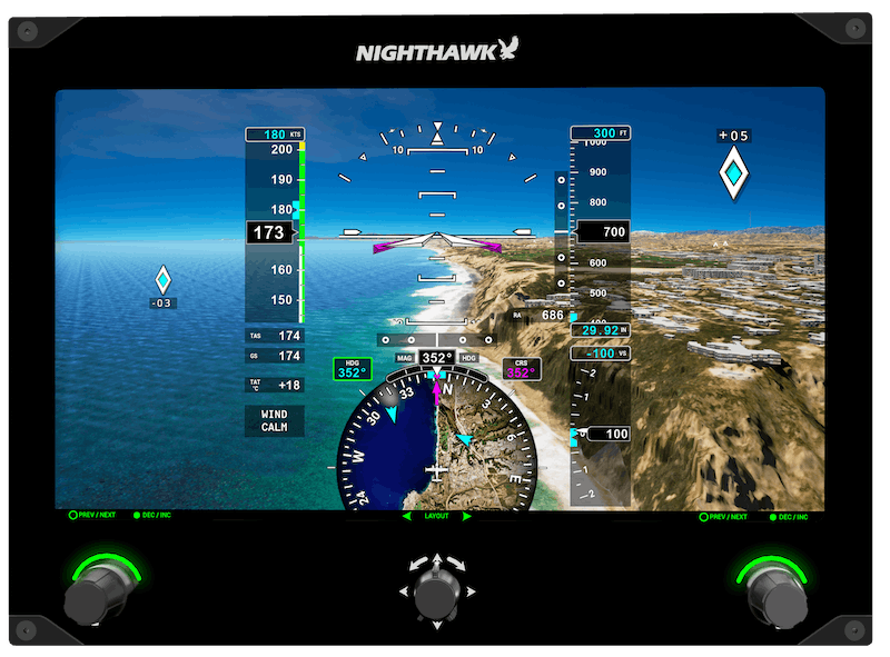 Nighthawk Flight Systems Unveils Guardian Avionics System | Aviation Pros