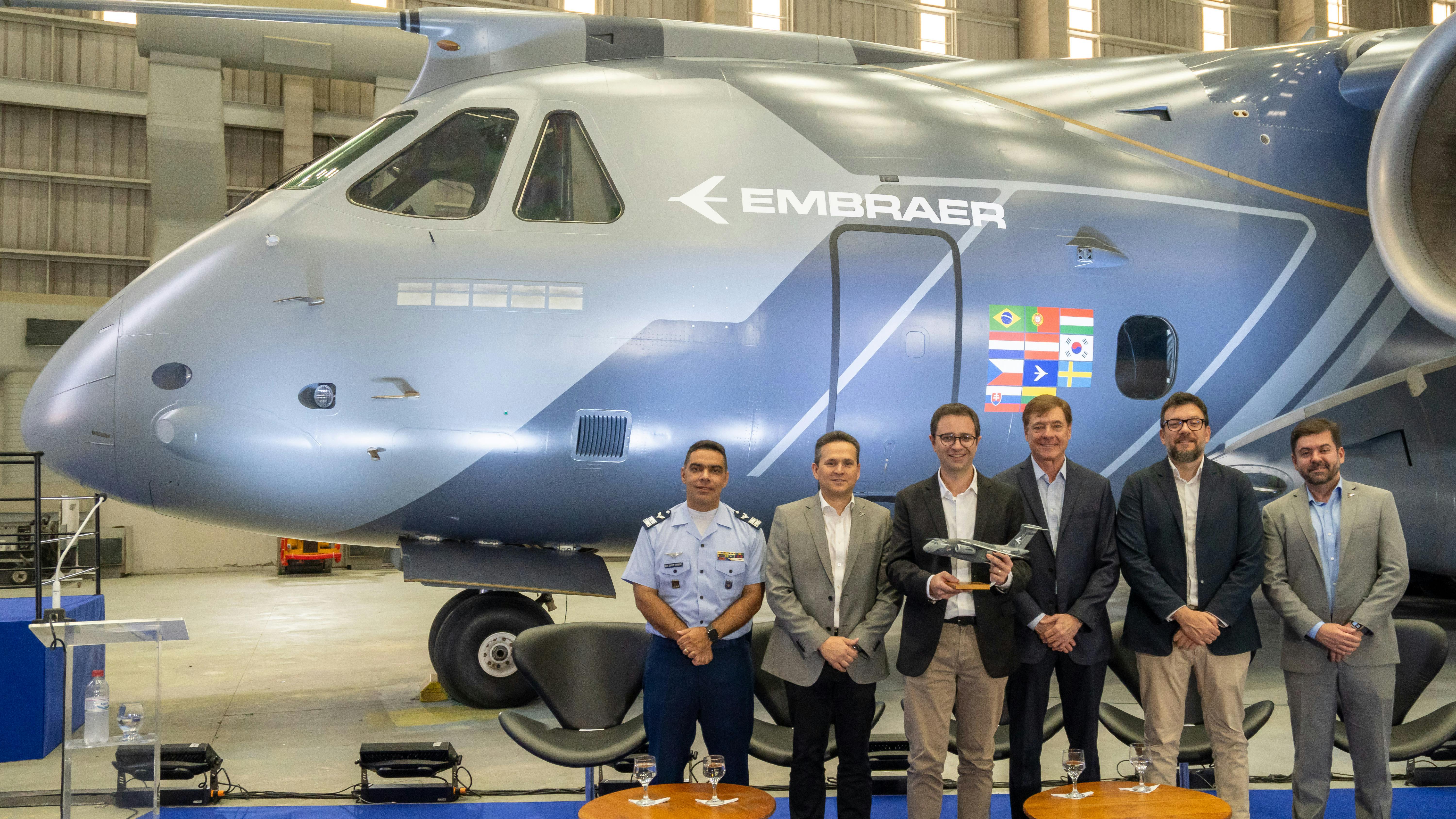 Embraer Highlights KC-390 Millennium Demonstrator Aircraft’s New Visual ...